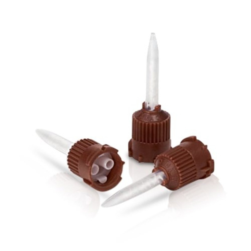 Standard brown applicator tips for cement DMG (set 50 pieces)