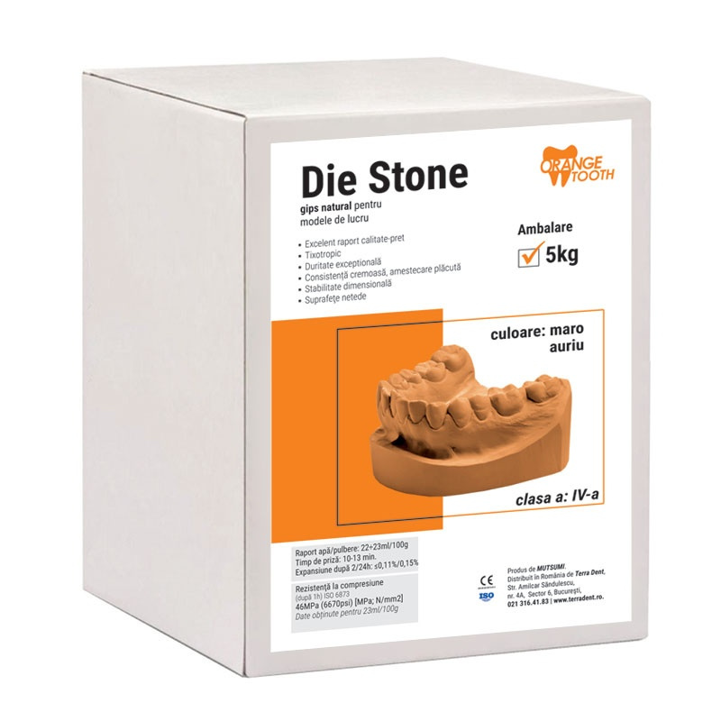 OrangeTooth Die Stone plaster IV class, 5kg