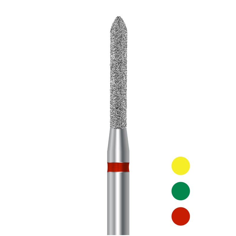 Freze diamantate D878 torpila cilindrica scurta (set 5 freze) Utilizare ...