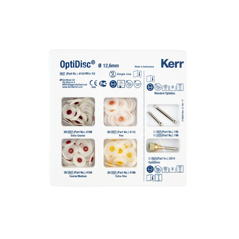 Optidisc Mini Kit Kerr 12.6mm 120 discuri