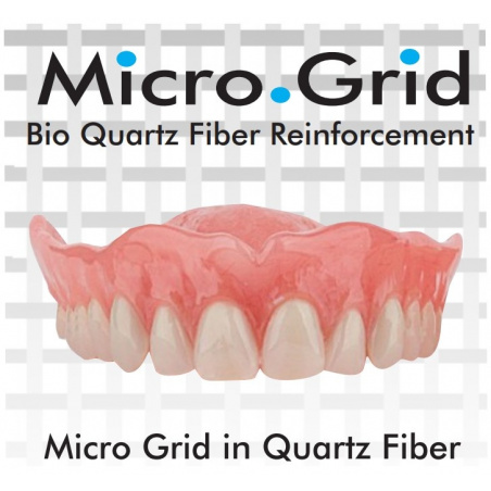Micro-Grid for glass fiber prostheses - pink