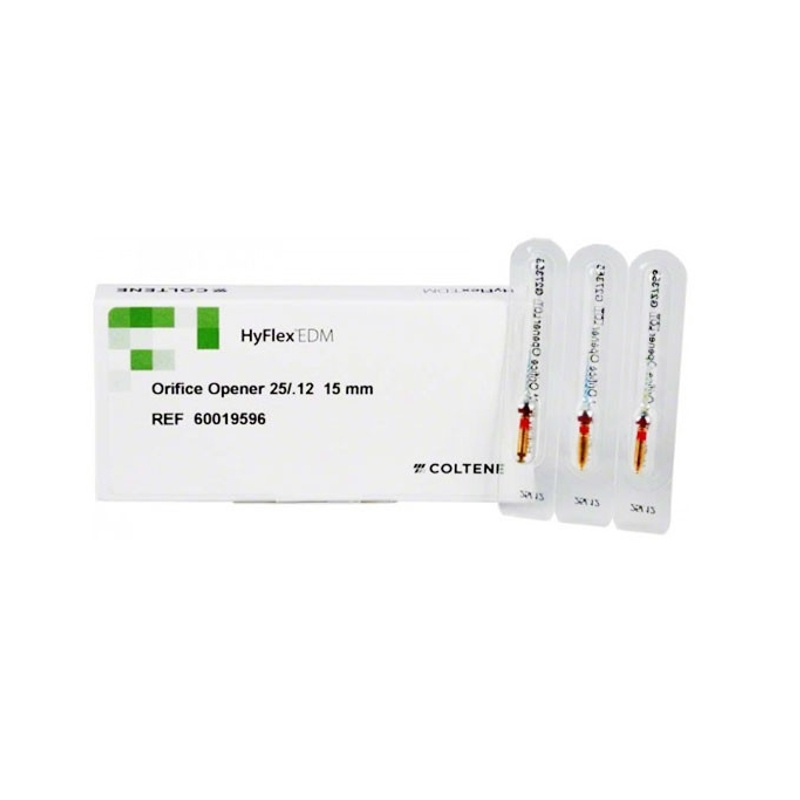 Aiguilles rotatives HyFlex EDM Orifice Opener Coltene set 3 aiguilles ...