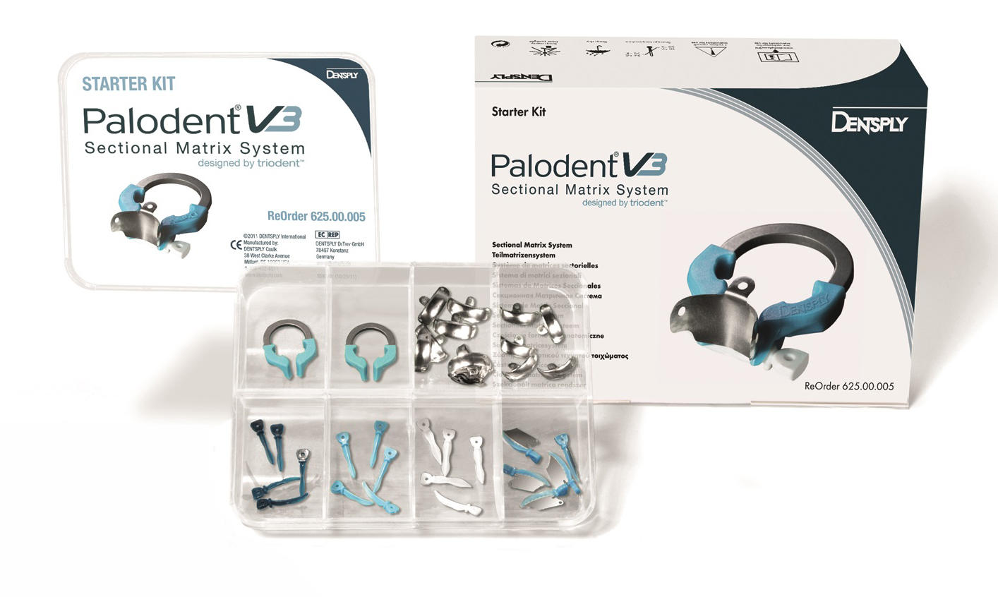 Palodent V3 Intro Kit - Sistem de matrici sectionale - Terra Dent