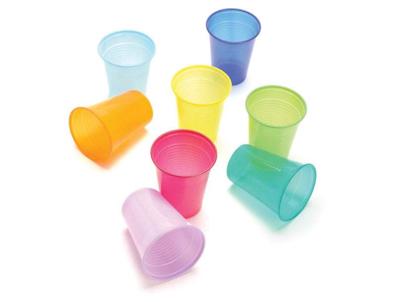 Pahare colorate - pahare de unica folosinta - Produse Terra Dent