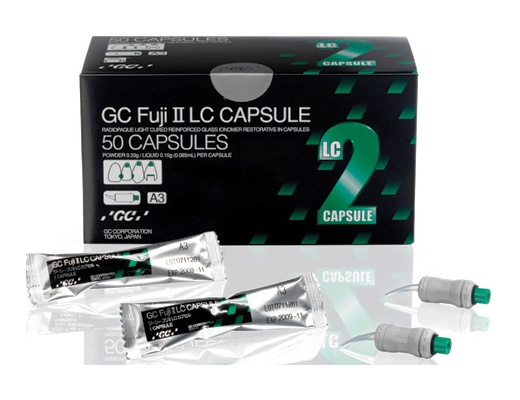 GC Fuji II LC (capsule) - Ionomer de sticla fotopolimerizabil pentru ...